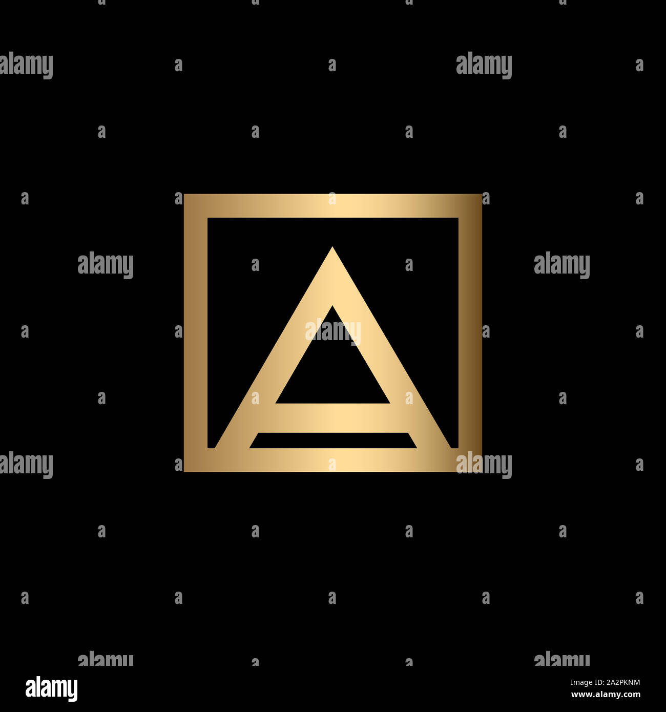 Professional and Minimalist Letter A AA Logo Design, Editable in Vector ...