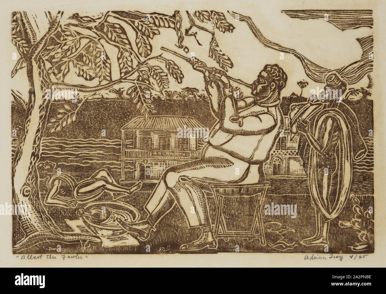 Adrian Troy, American, 1901 - 1977, Albert the Fowler, between 1935 and ...