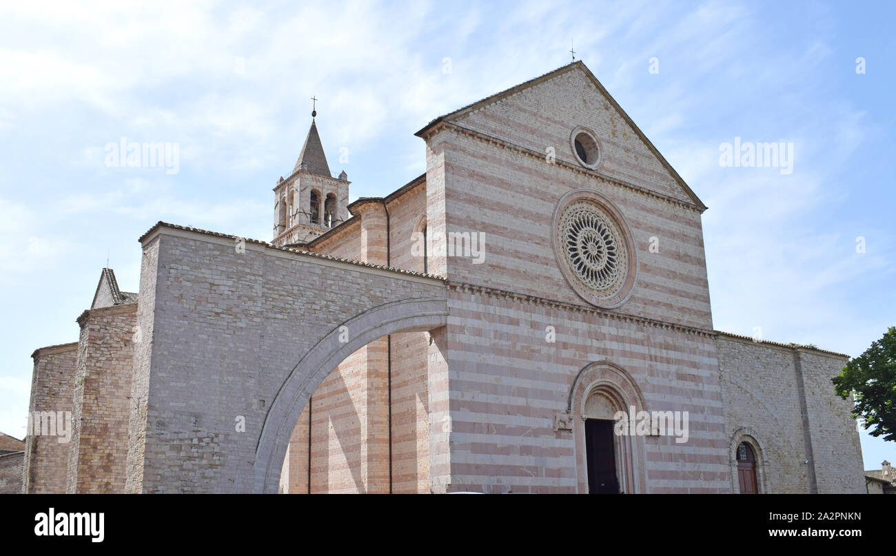 Basilica of Saint Francis of Assisi in Florence Italy Stock Photo - Alamy