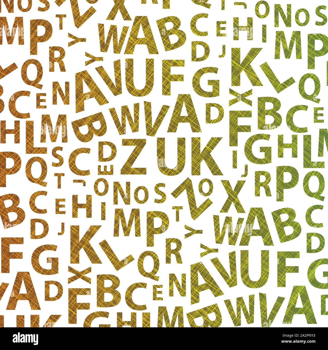 Colorful Alphabet Letters Background for School Or Education - Vector ...