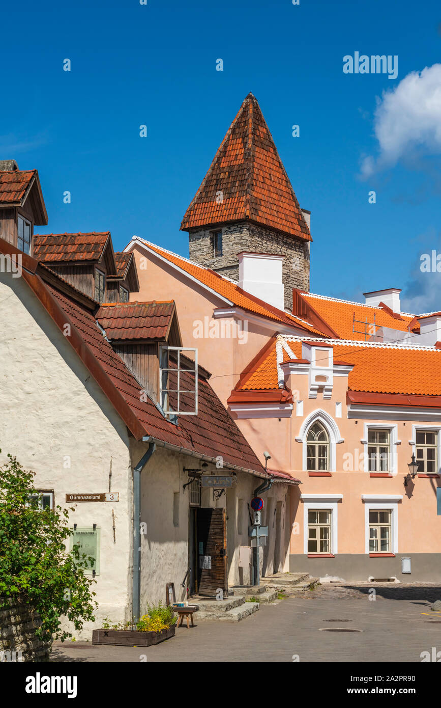 Buildings and architecture in Old Town Tallinn, Estonia Stock Photo - Alamy