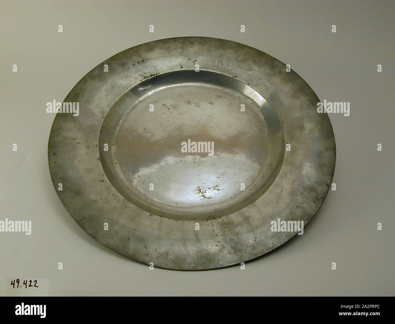 Daniel Ingole, English, Platter, late 17th Century, pewter, Height x ...