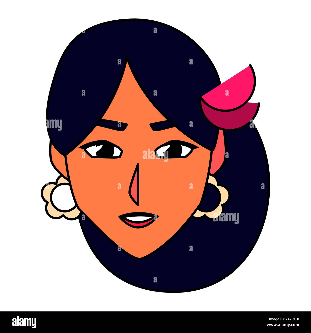 woman head design, Girl female person people human and social media ...