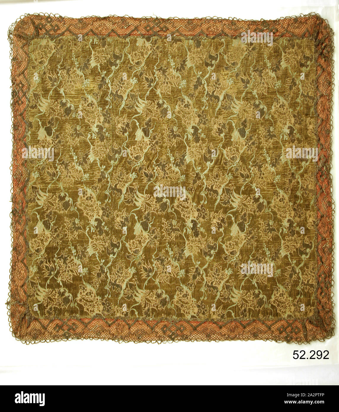 Islamic, Iranian, Panel, 17th Century, 25 3/4 x 24 1/4 in Stock Photo ...