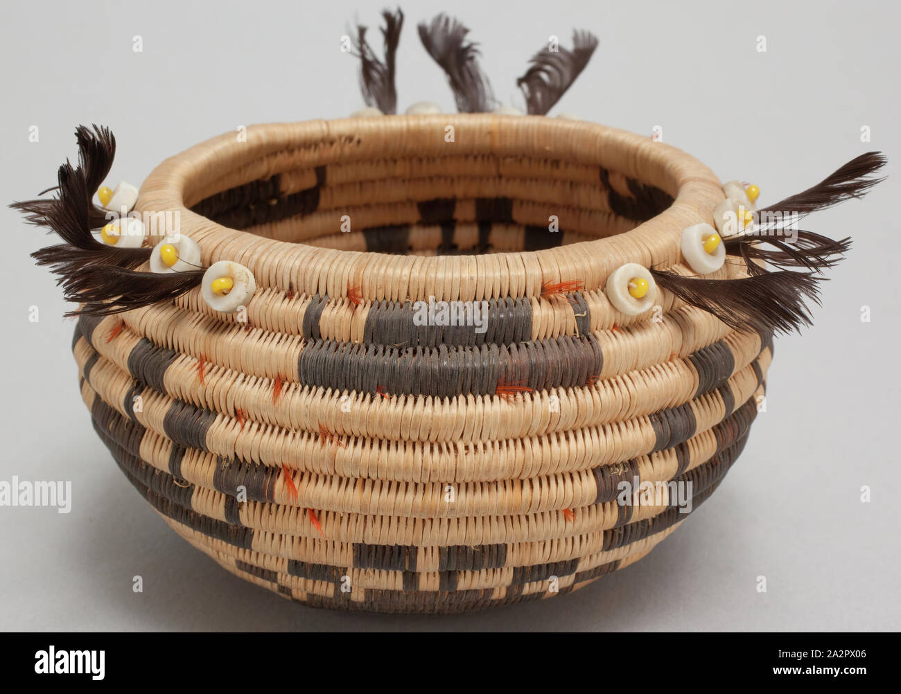 Pomo, Native American, Offering Basket, early 20th century, willow ...