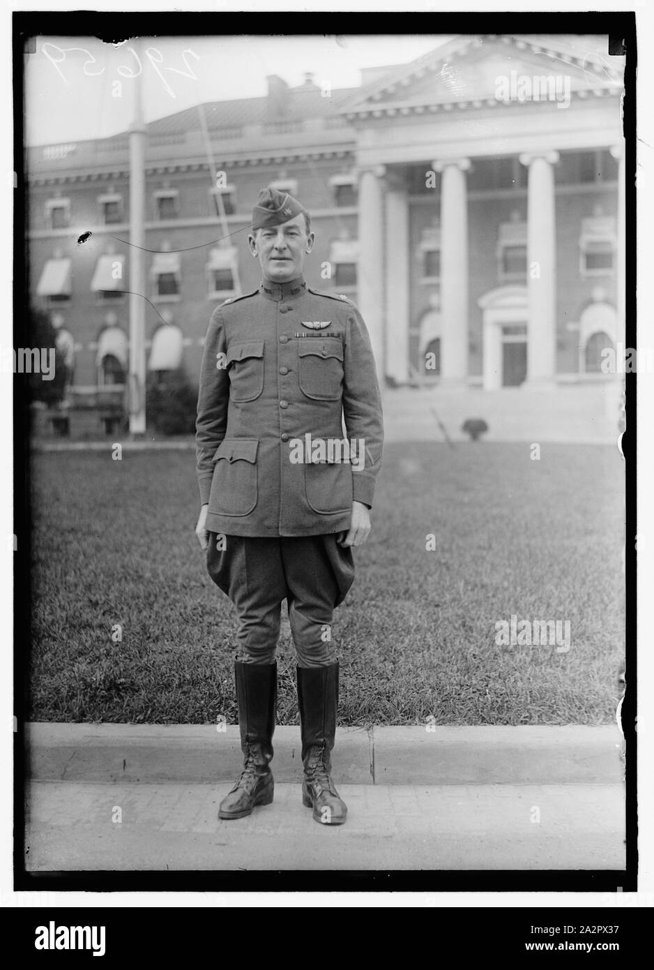 RICE, CUSHMAN. MAJOR, U.S.A. AVIATOR Stock Photo - Alamy