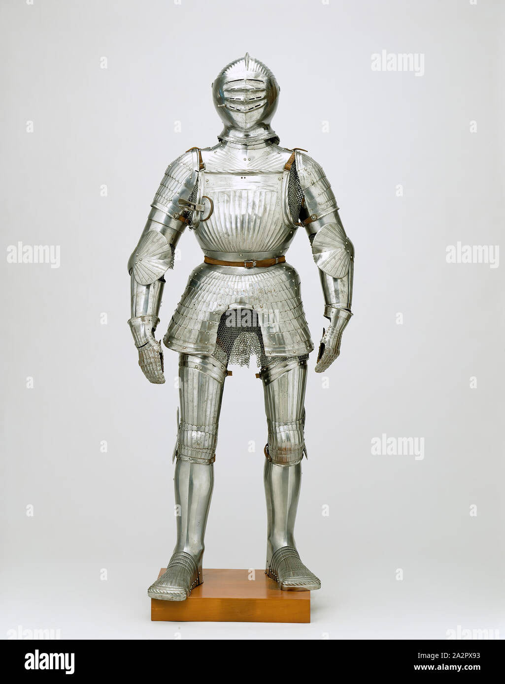 Maximilian Armor, c. 1525, Steel, Height: 70 in Stock Photo - Alamy