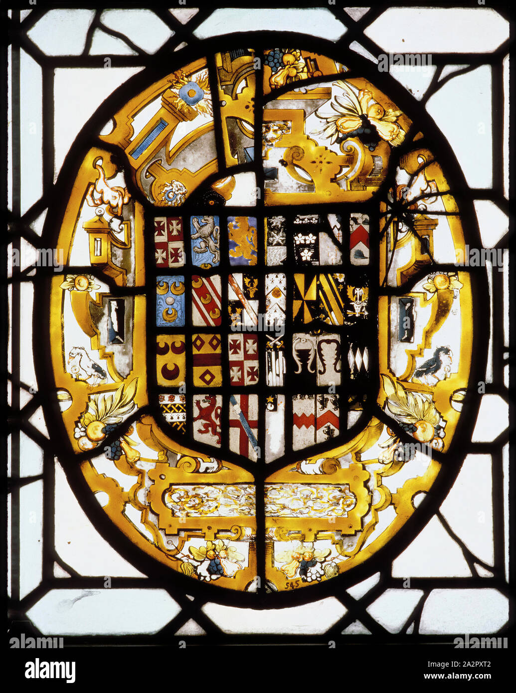 Unknown (English), Coat of Arms of Sir Richard Chetwode and His First ...