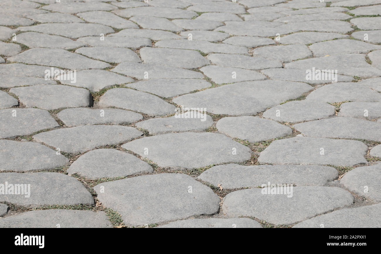 Ancient Roman Road in Southern Italy Stock Photo - Alamy