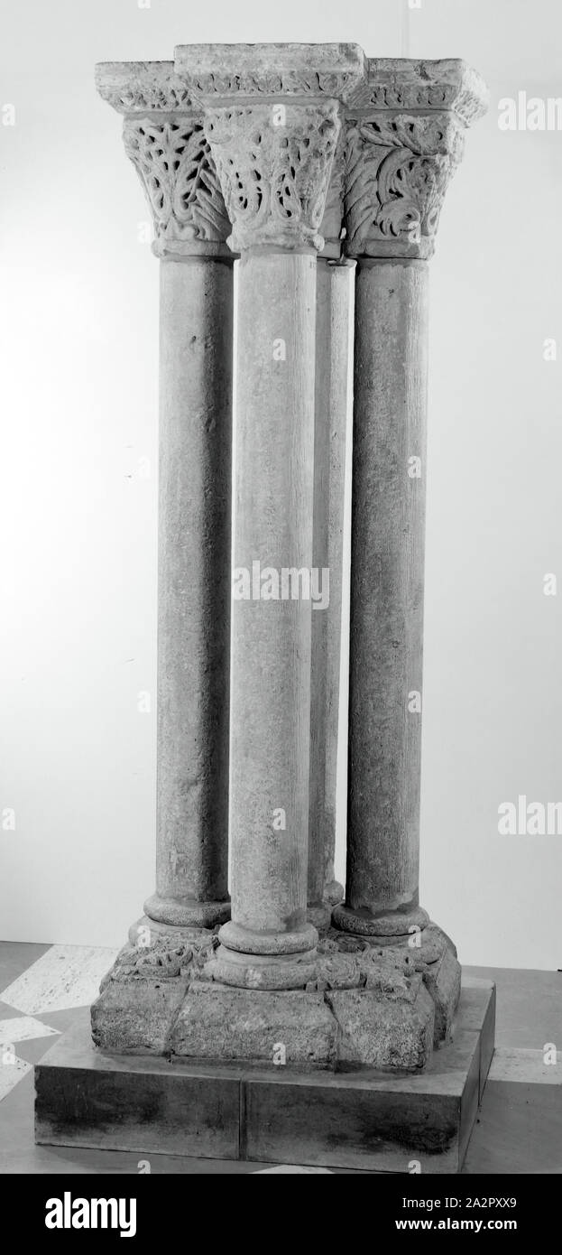 Unknown (French), Columns with Capital and Base, 12th century ...