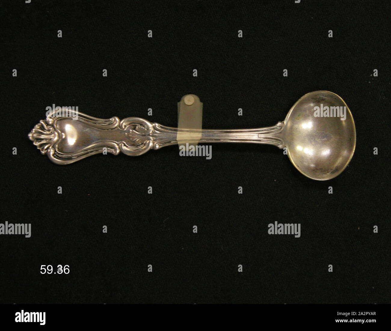 Unknown (American), Salt Spoon, between 1800 and 1850, silver, Overall ...