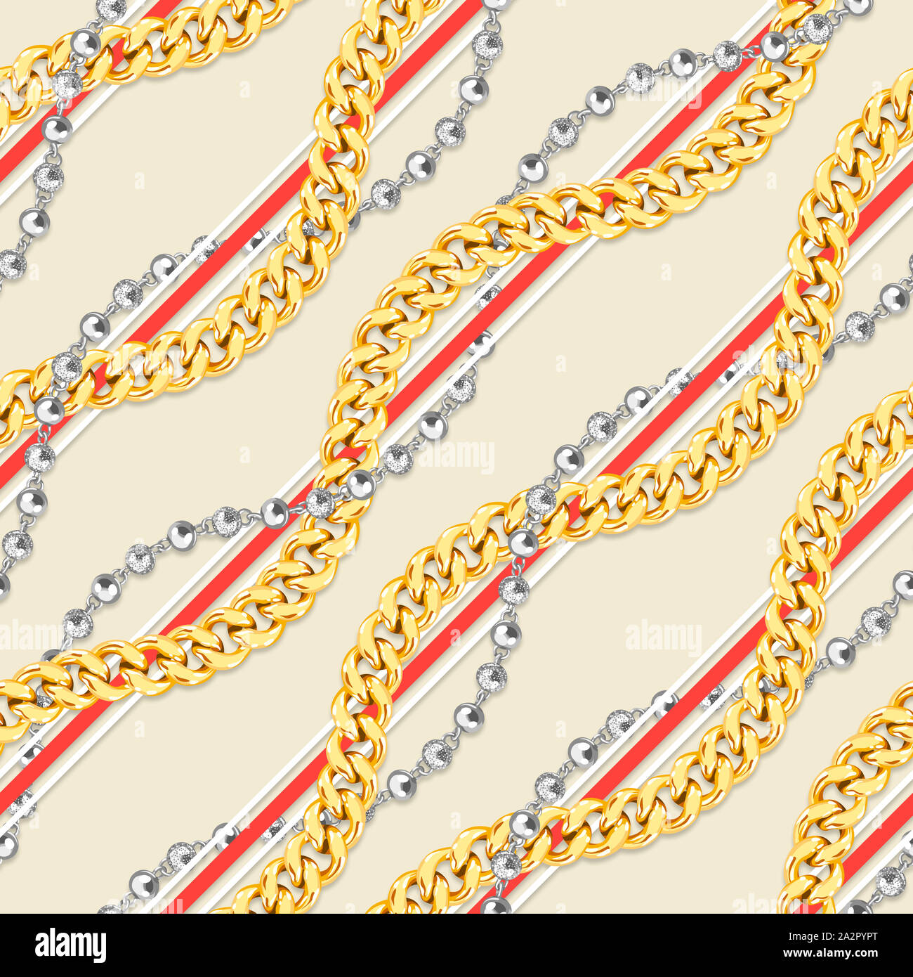 Silver repeat pattern hi-res stock photography and images - Alamy