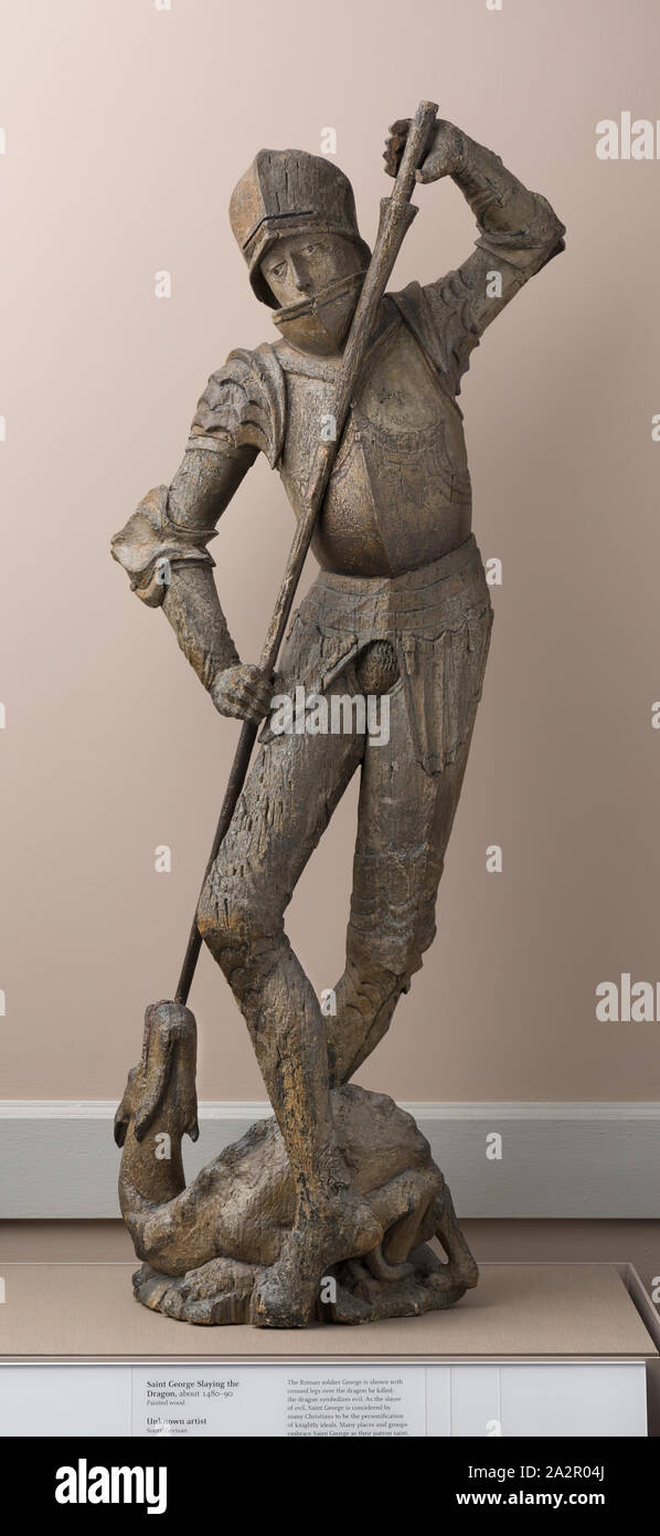 Saint george slaying dragon hi-res stock photography and images - Alamy