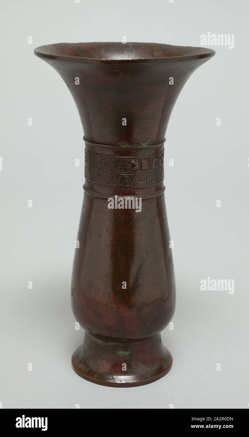 Unknown (Chinese), Ritual Vessel, 11th Century, Copper alloy, Overall ...