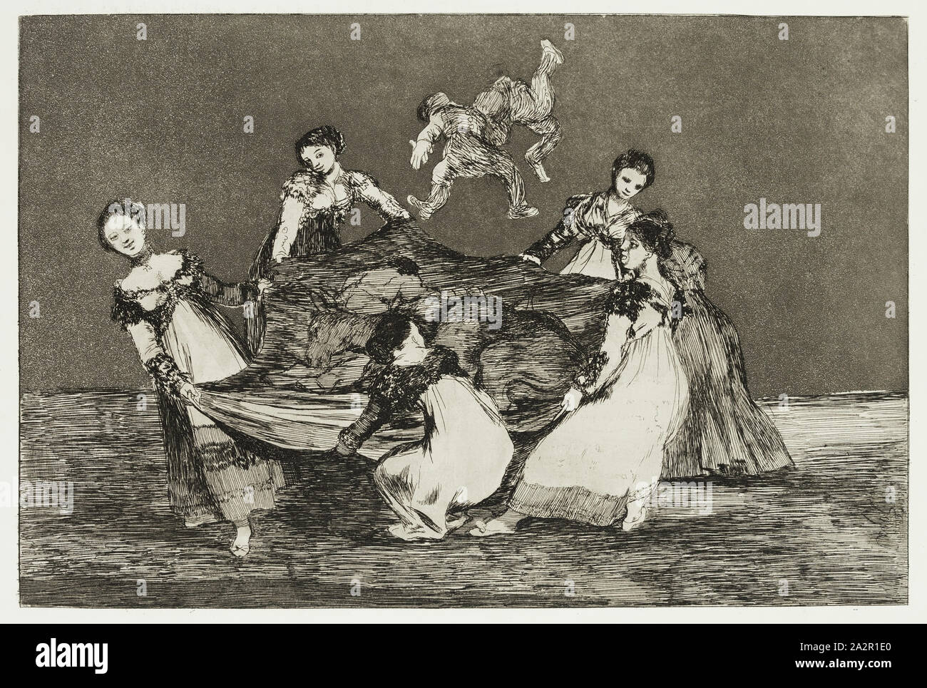 Etching drypoint and aquatint in black hi-res stock photography and ...