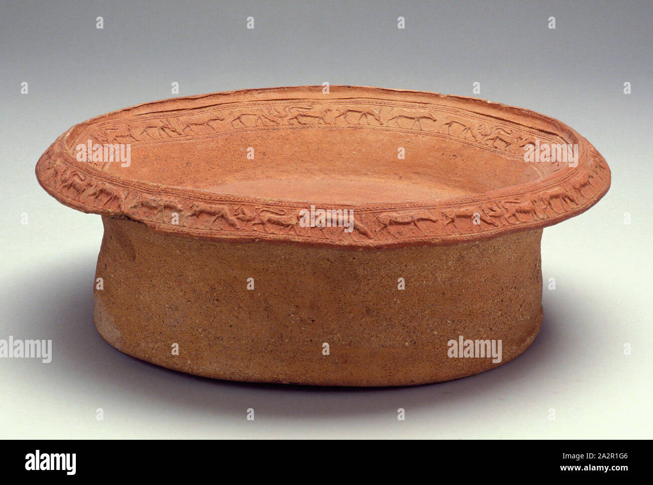 Etruscan, Brazier, late 7th/middle 6th Century BC, clay, height: 6 1/4 ...