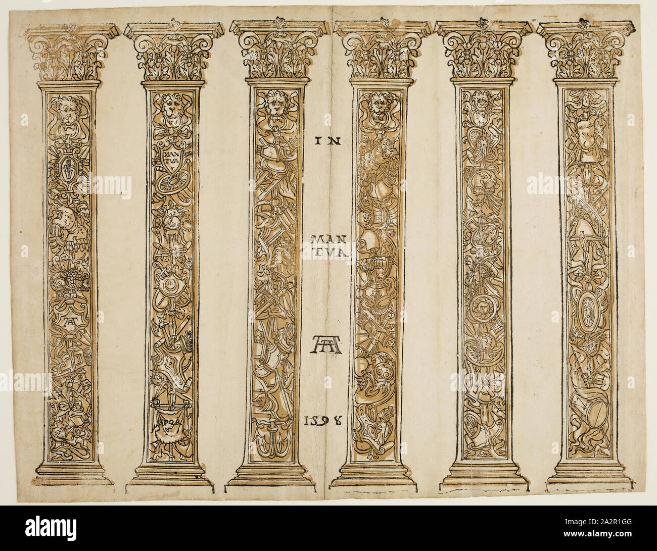 Six corinthian pilasters hi-res stock photography and images - Alamy