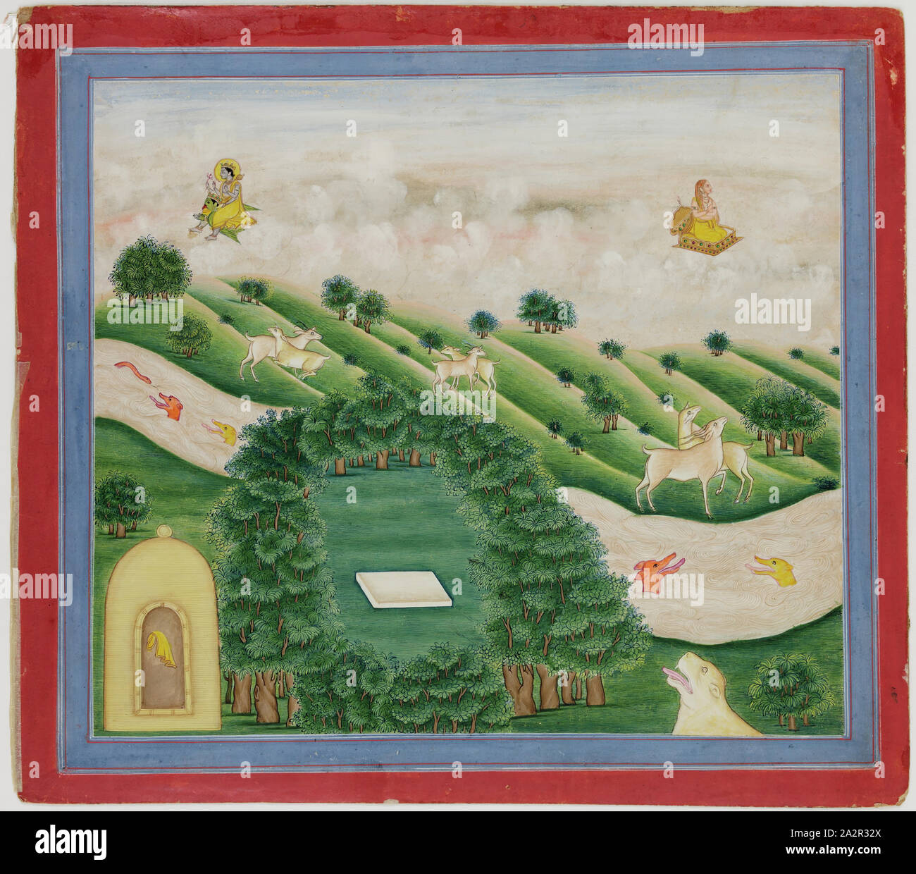 Unknown (Indian), Illustrations to Life of Dhurva Maharaj: #21 Dhurva ...