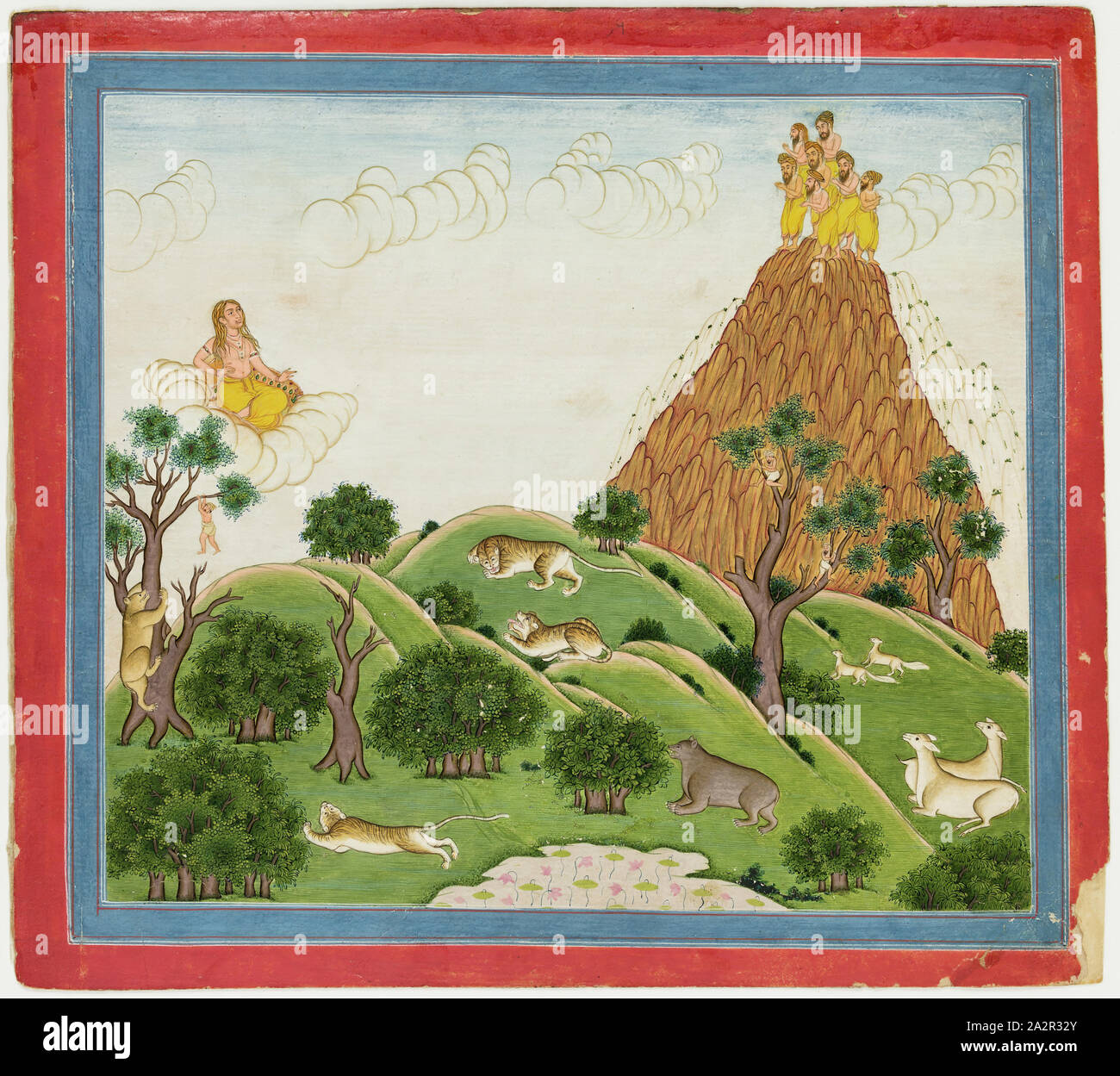 Unknown (Indian), Illustrations to Life of Dhurva Maharaj: #22 Dhurva ...