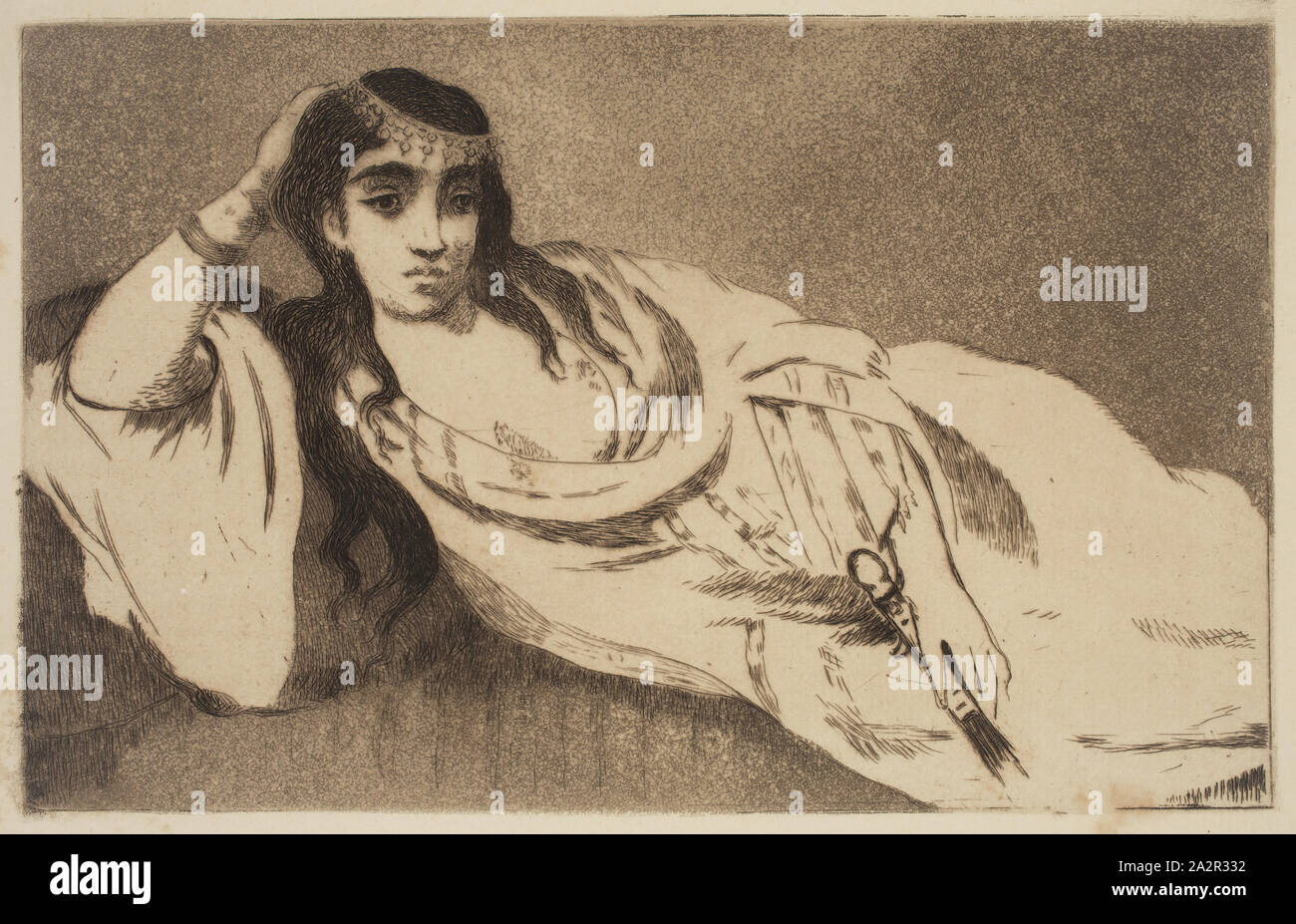 Etching with aquatint in brown ink hi-res stock photography and images ...
