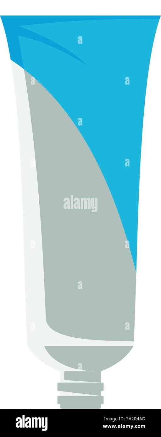 Mint toothpaste icon. Flat illustration of mint toothpaste vector icon ...