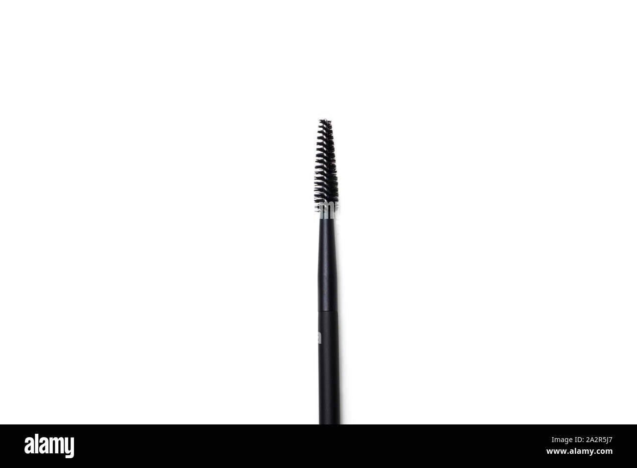 mascara comb in different style on white background Stock Photo - Alamy