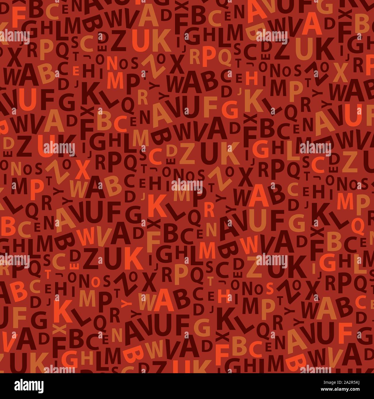 Colorful Alphabet Capital Letters Vector Background for School Or ...