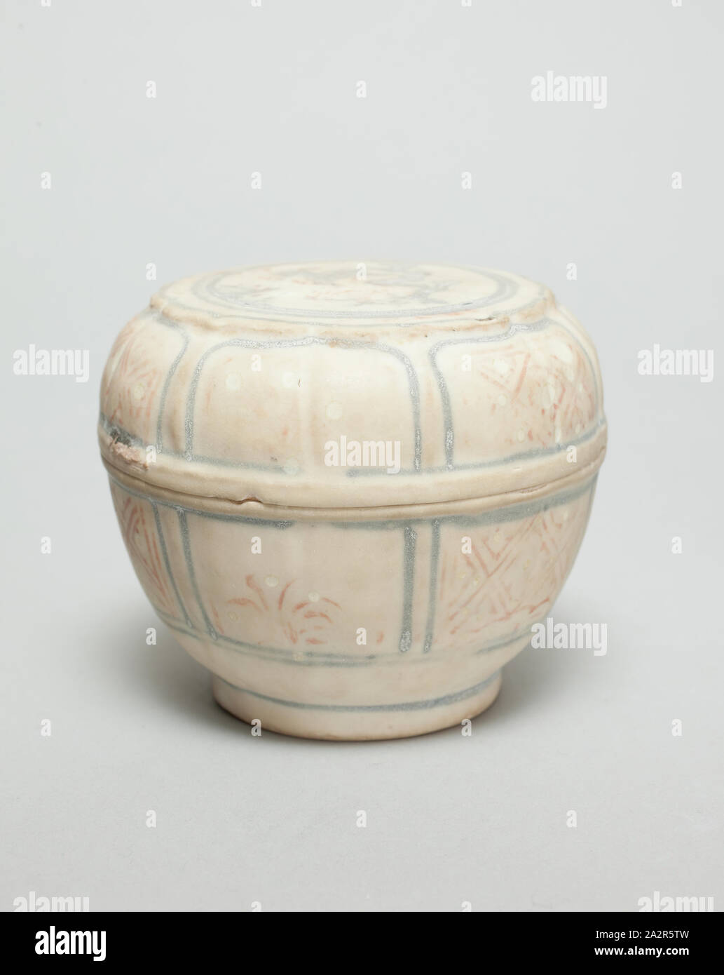 Vietnamese, Annamese, Covered Bowl, 15th Century, Stoneware Glazed ...