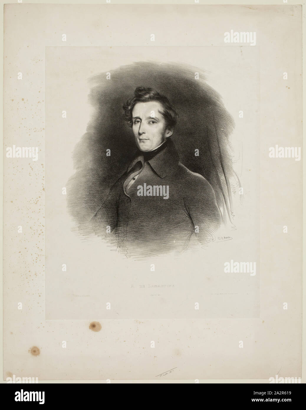 Achille jacques jean mar deveria hi-res stock photography and images ...