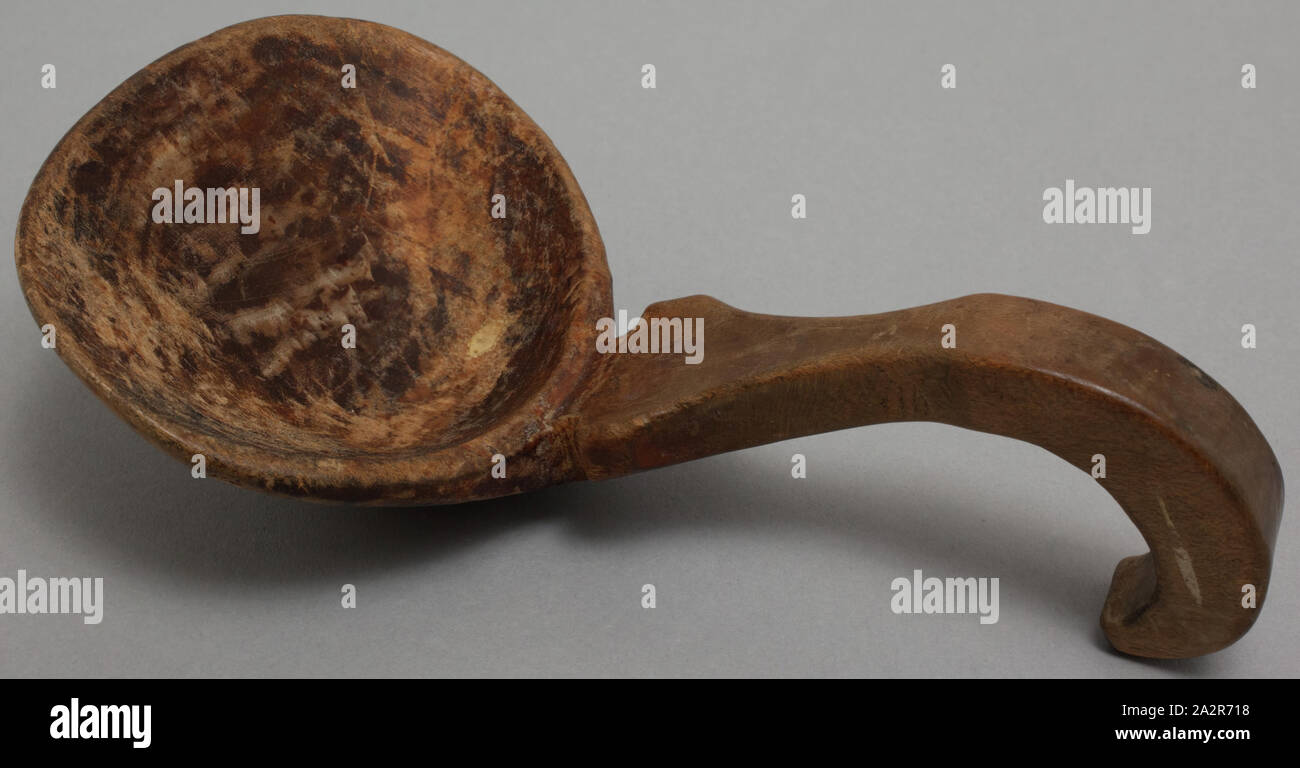 Chippewa, Native American, Spoon, ca. 1875, wood (possibly maple ...