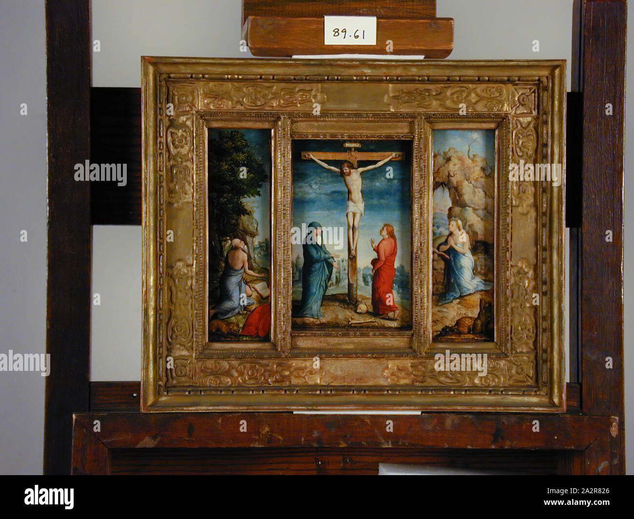 Crucifixion mary magdalene hi-res stock photography and images - Alamy