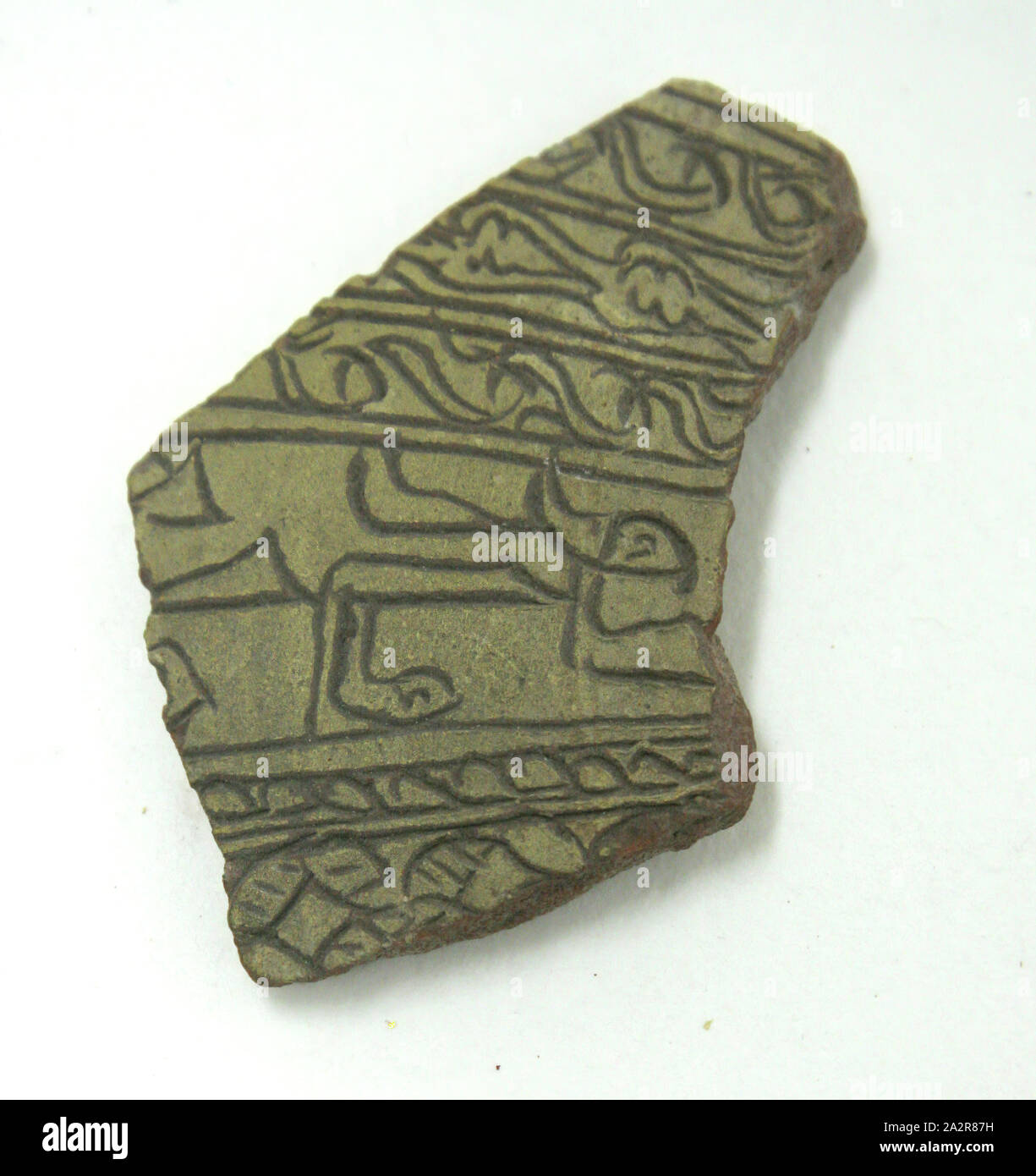 Sgraffito ware bowl fragment hi-res stock photography and images - Alamy