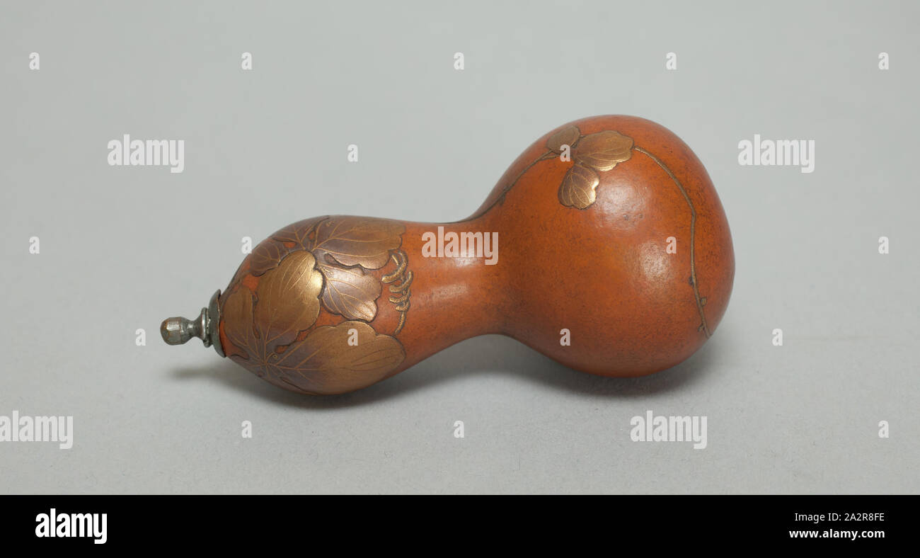 Unknown (Japanese), Miniature Gourd Container, 19th Century, Hollow ...