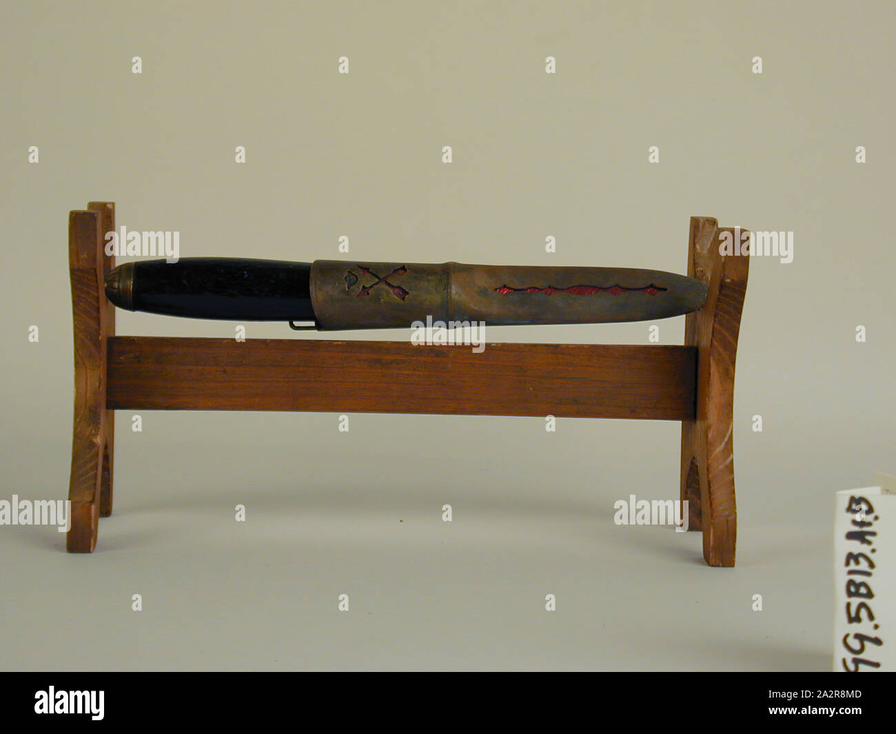 Unknown (Swedish), Dagger with Sheath, 19th Century, Brass, 8 1/4 x 1 x ...