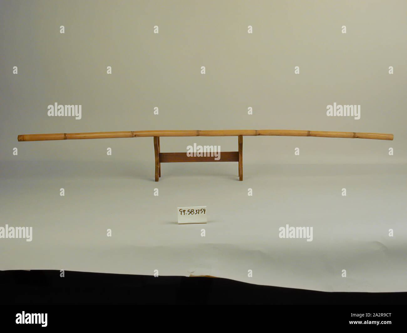 Islamic, Egyptian, Pipe, 19th century, Wood, Overall: 36 × 5/8 inches ...