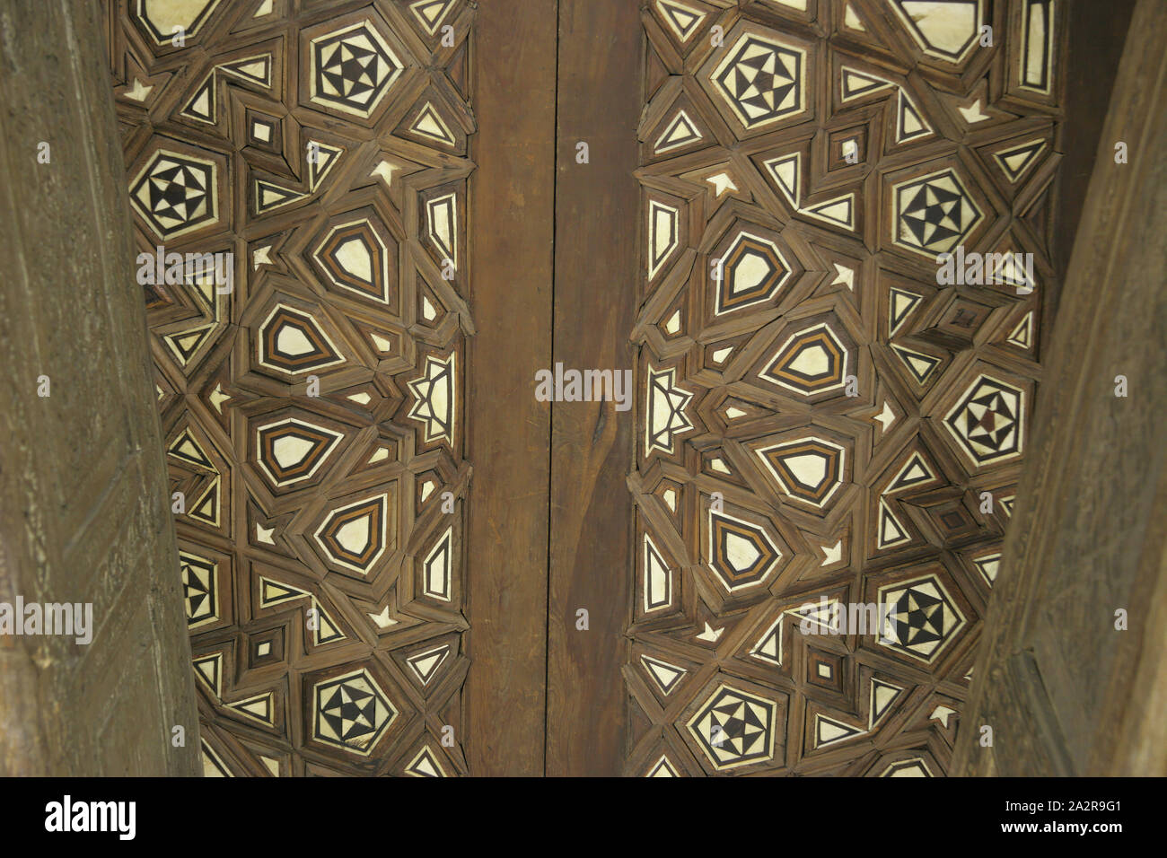 Islamic, Egyptian, Shutter, 16th - 17th century, Wood, carved; inlaid ...
