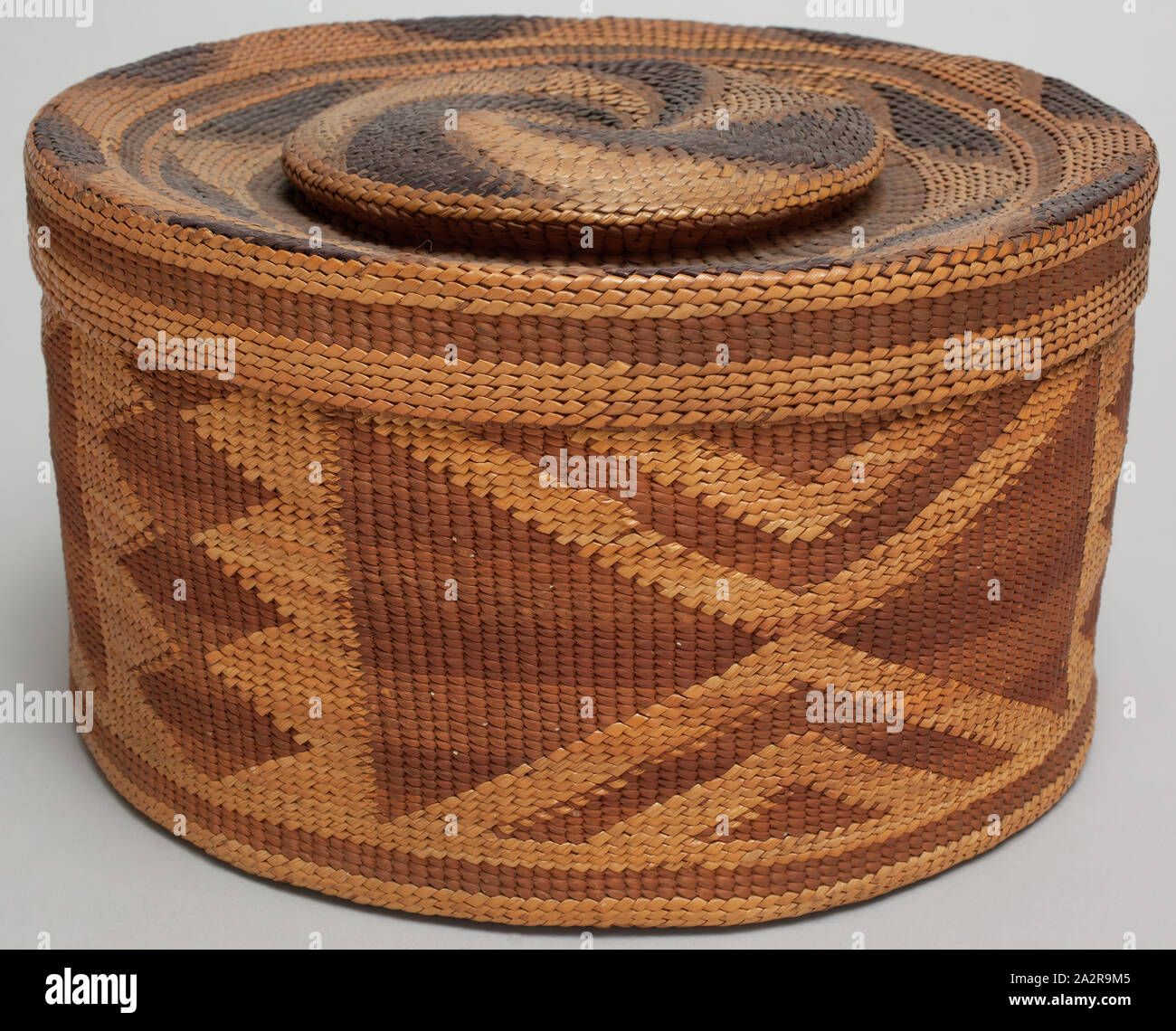 Tlingit, Native American, Basket with Lid, between late 19th and early ...