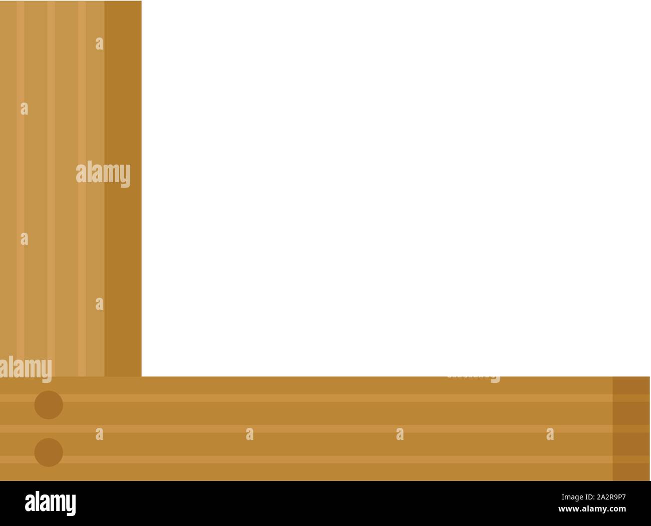 Wood angle icon. Flat illustration of wood angle vector icon for web ...