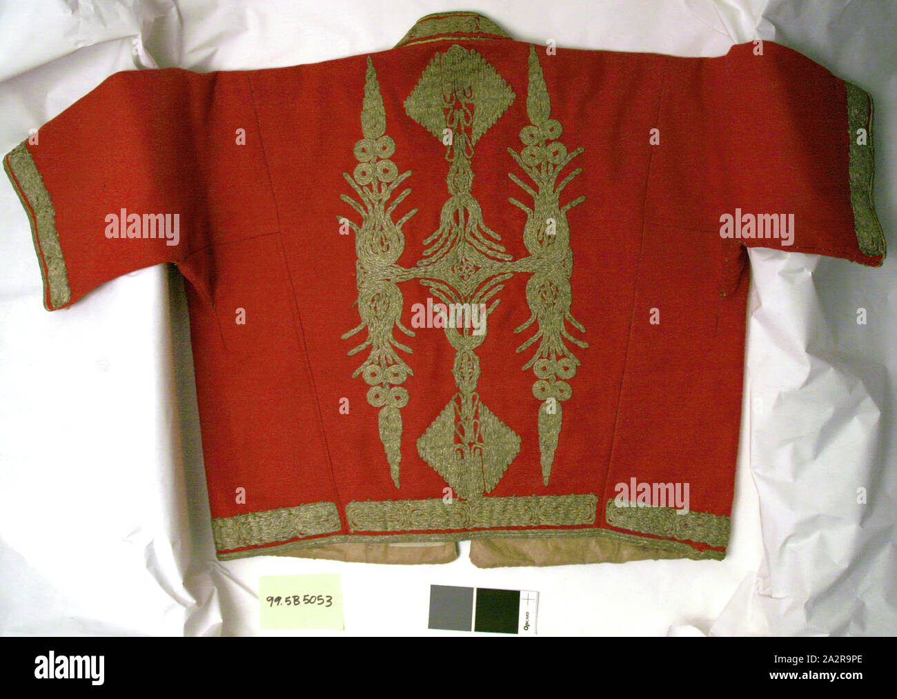 Islamic, Turkish, Military Jacket, n.d.a., Wool, embroidered, silver ...