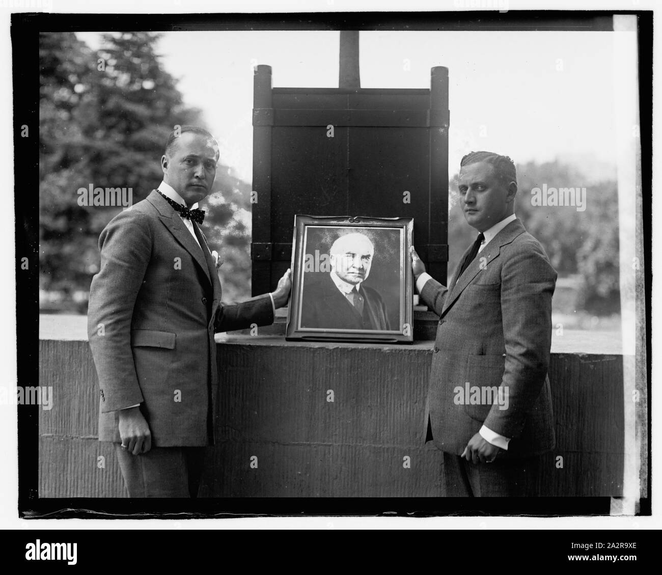 Radiotone of Harding Stock Photo - Alamy