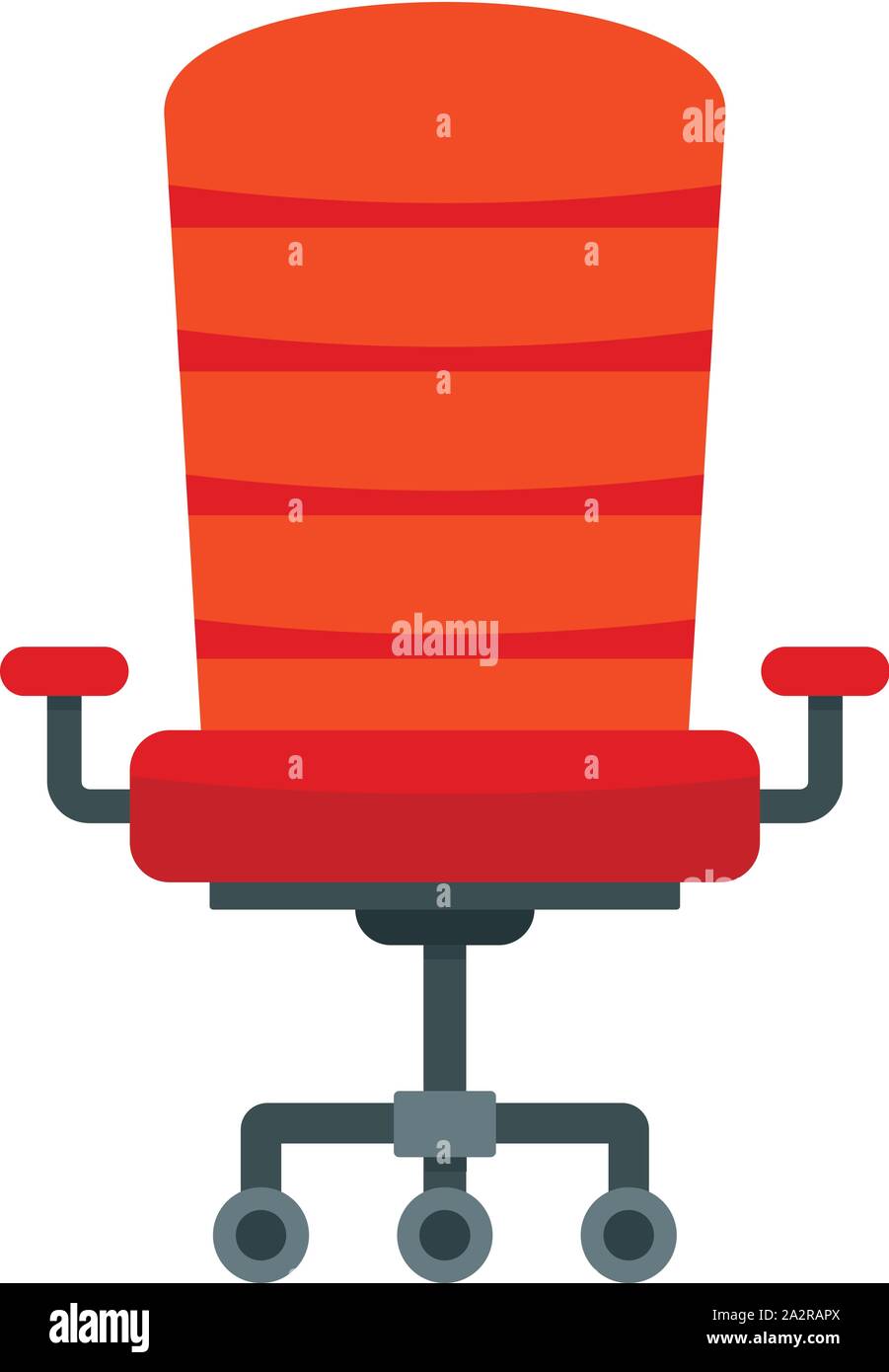 Modern desk chair icon. Flat illustration of modern desk chair vector ...