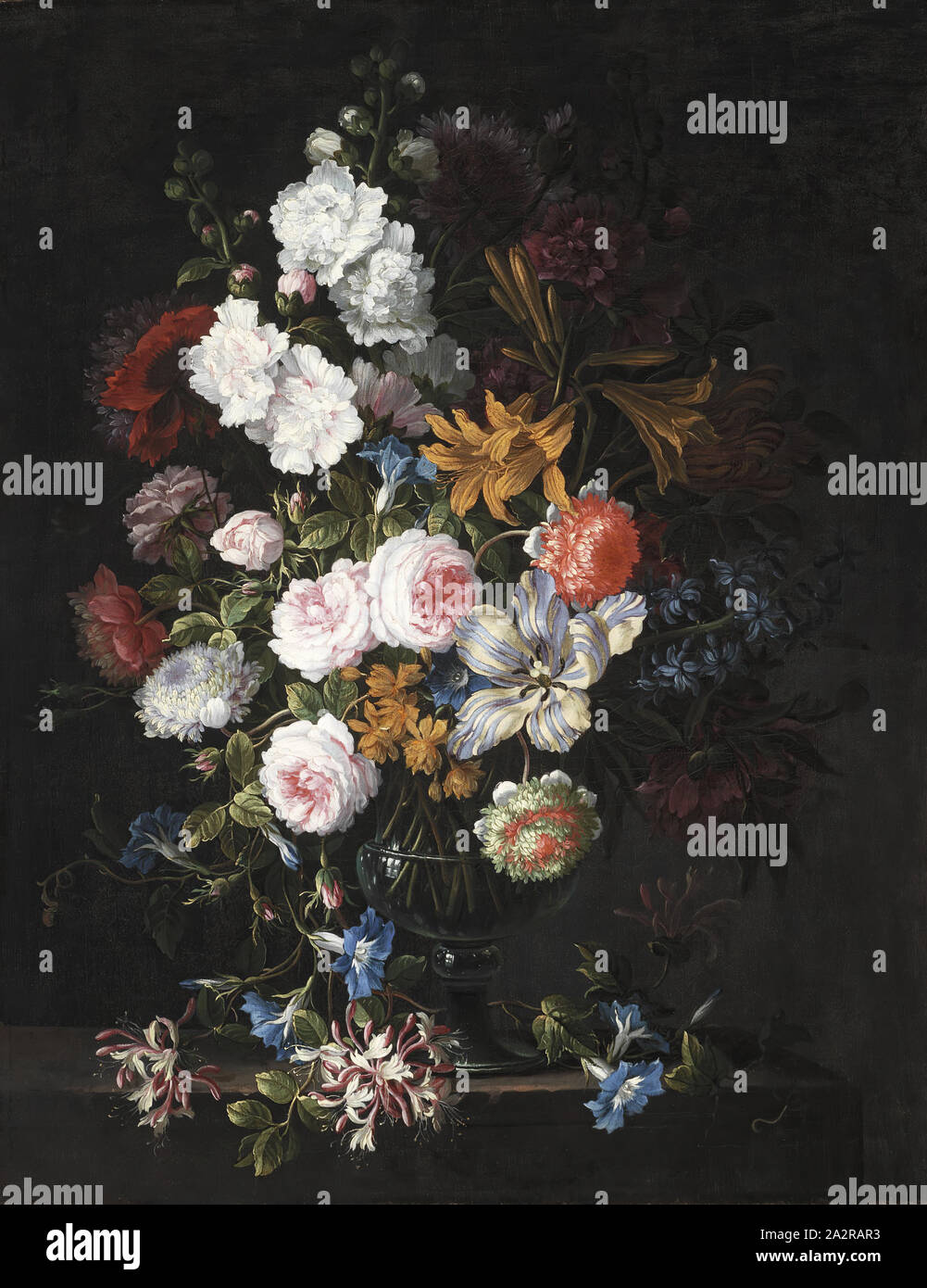 Jean Baptiste Monnoyer, French, 1636-1699, Still Life with Flowers ...