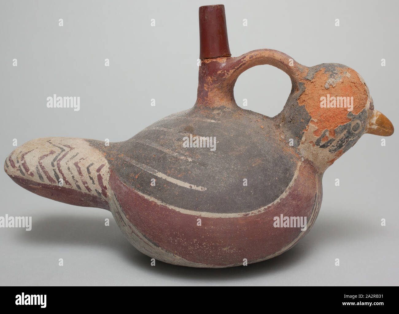 Nazca South Coast, Precolumbian, Bird Effigy Vessel, between 200 BCE ...