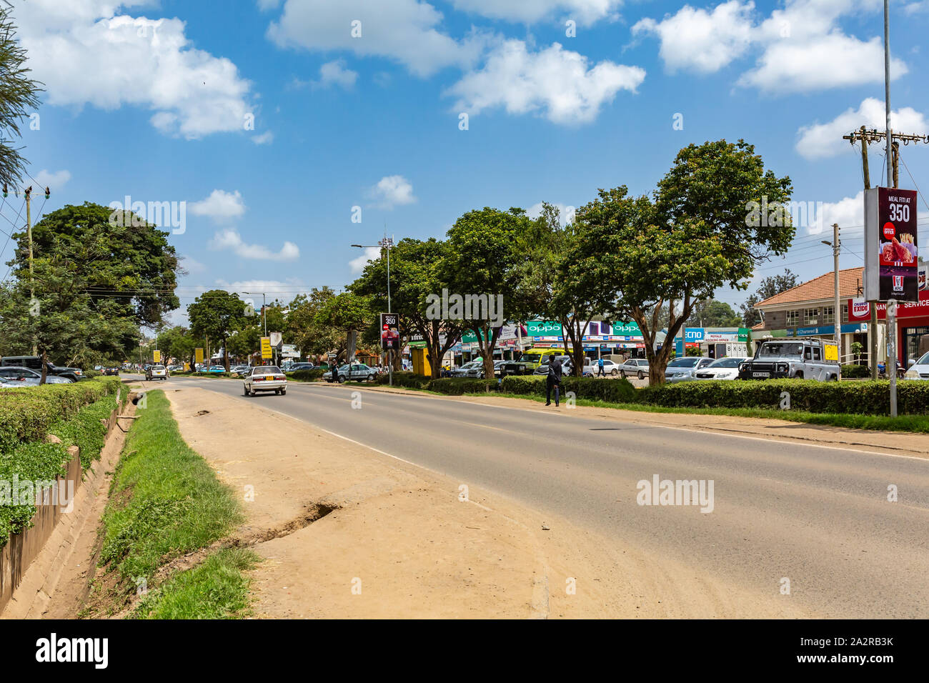 Nanyuki, Laikipia county, Kenya – June 20th, 2019: Photograph looking ...