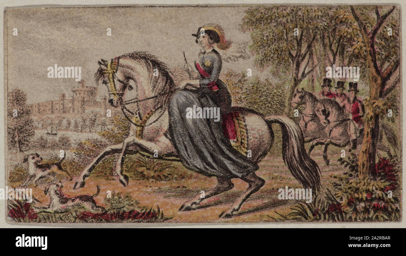 George Baxter, English, 1804-1867, Queen Victoria, Windsor, ca. 1851 ...