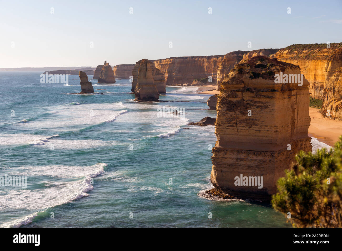 The Twelve Apostles, near Port Campbell in the Port Campbell National ...