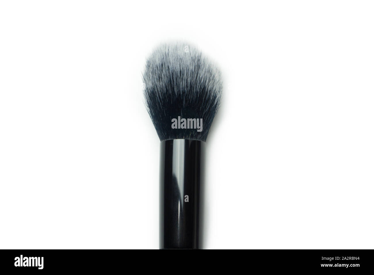makeup brush close up on white background Stock Photo - Alamy