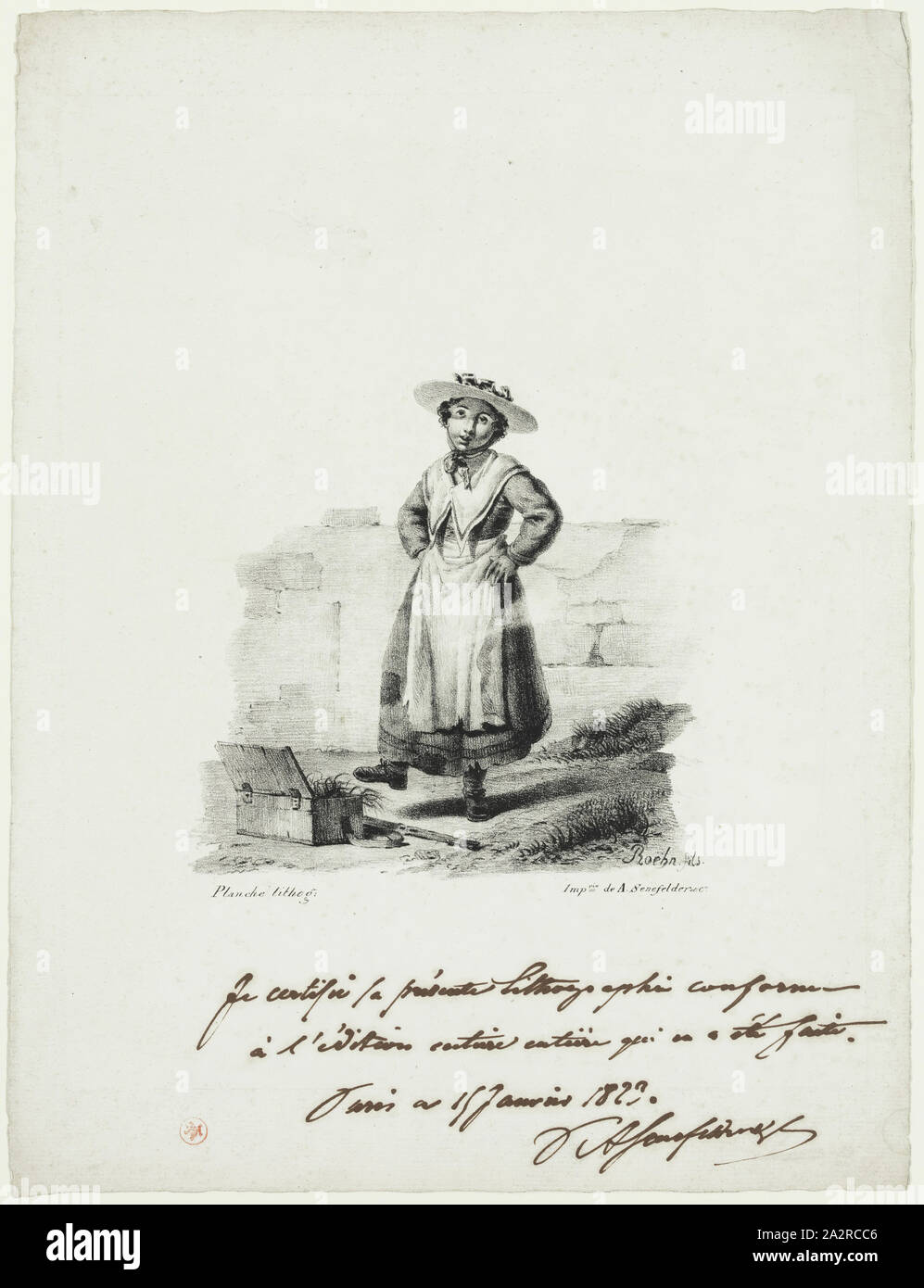 Jean Alphonse Roehn, French, 1799-1864, Young Girl Dancing, 1823 ...