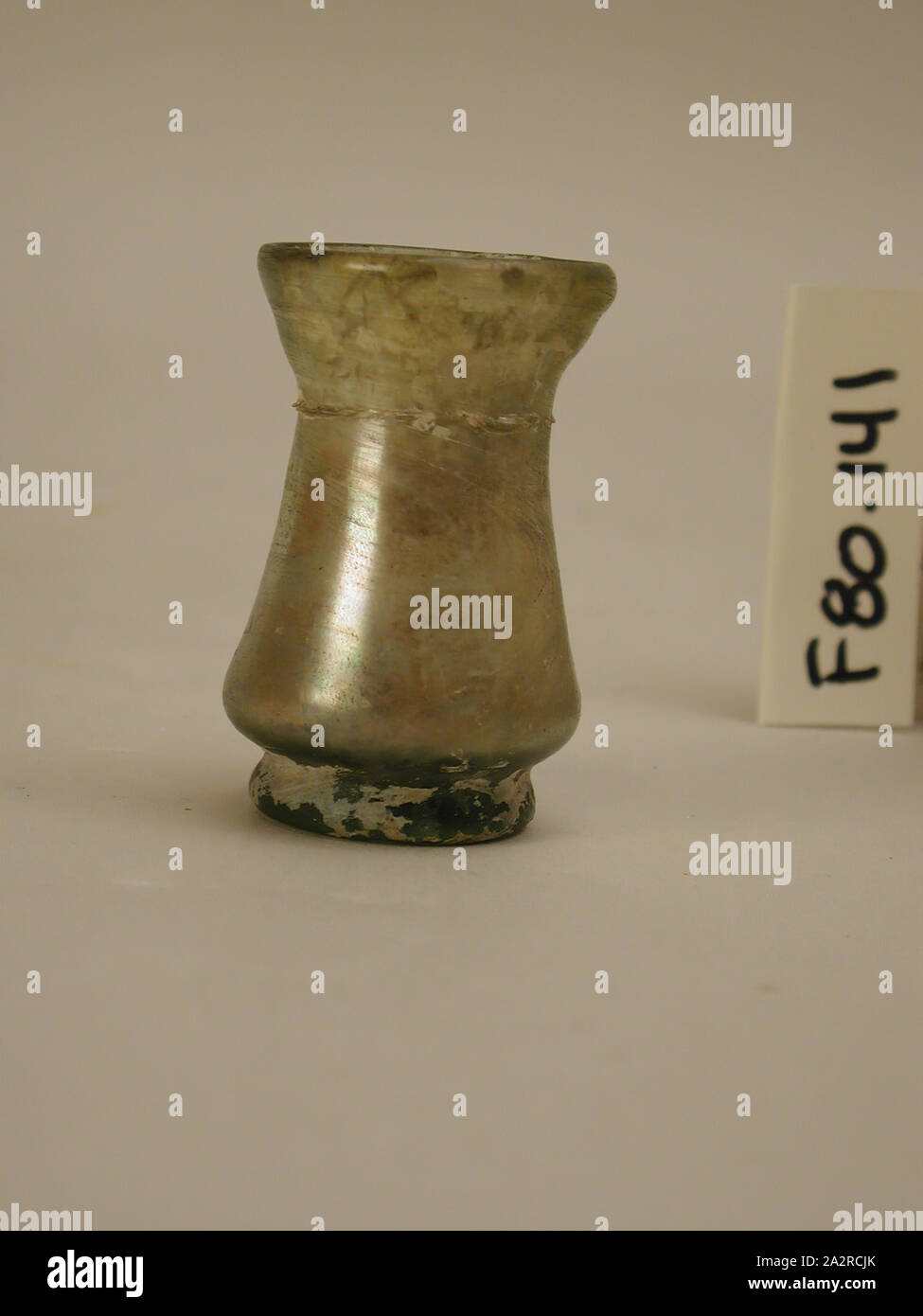 Roman, Beaker, 4th/5th Century AD, Glass, H. 2 1/8 x D. 1 3/8 in Stock ...