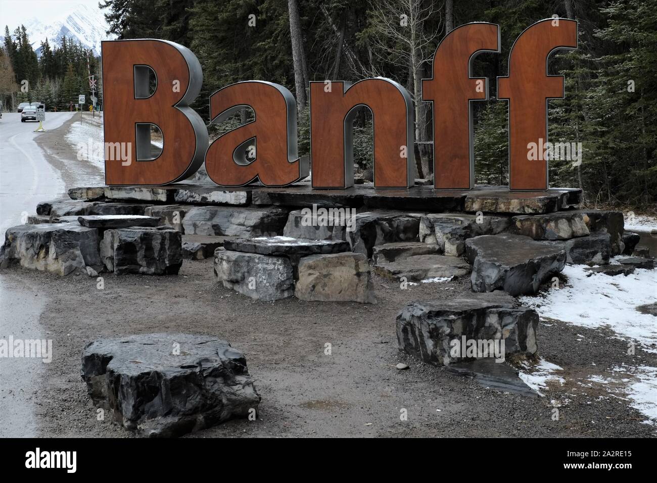 Banff Town Sign High Resolution Stock Photography and Images - Alamy